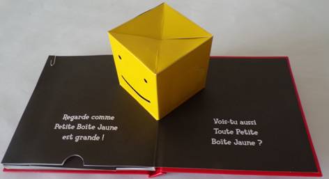 Petite boîte jaune – Pop-Up féerie