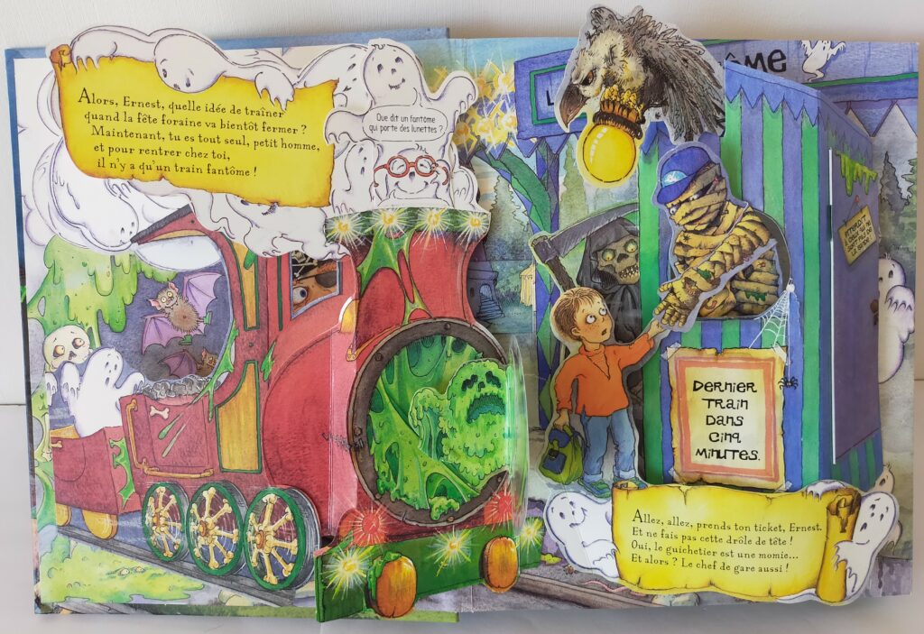 Le train fantôme – Pop-Up féerie